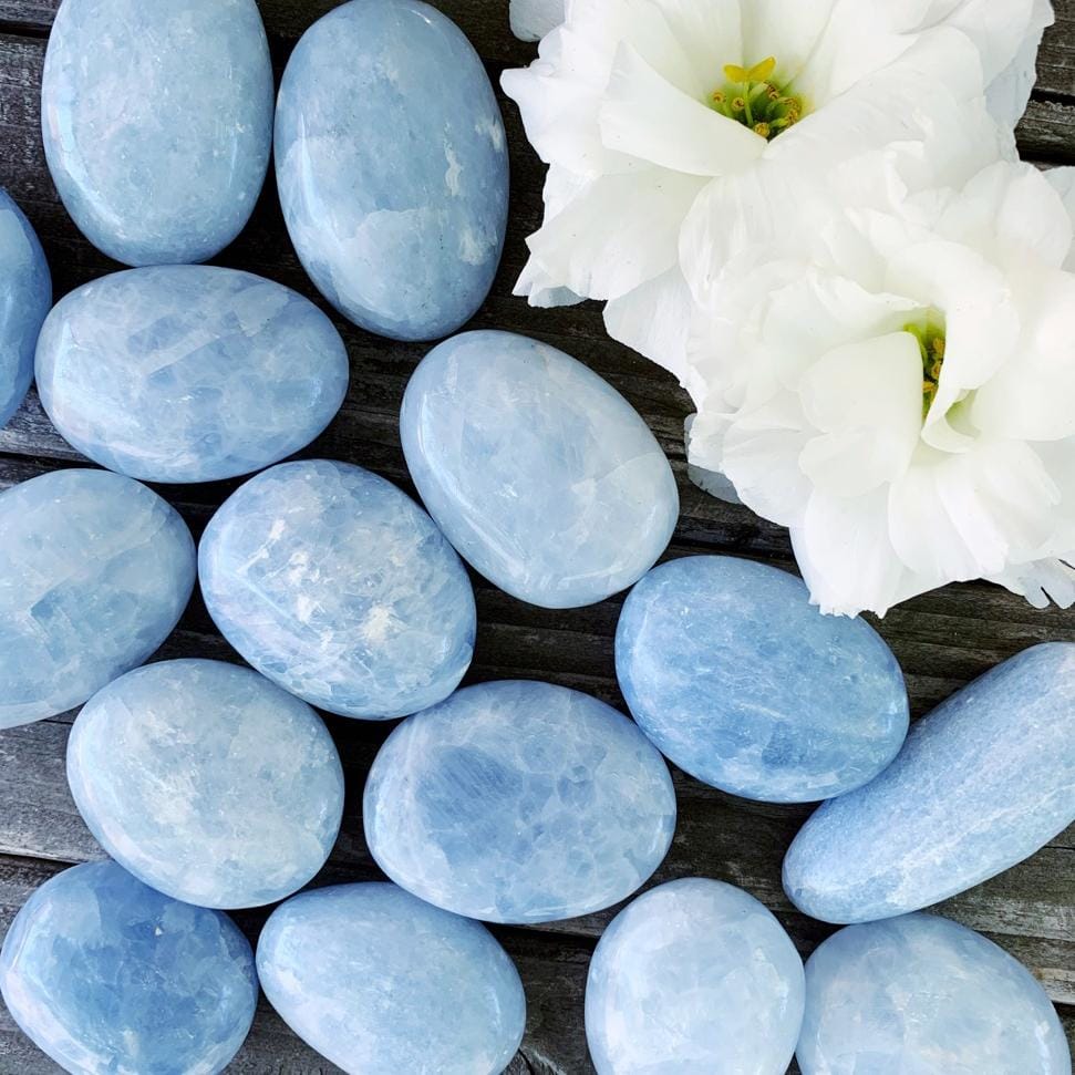 Blue Calcite Healing Crystal Properties, Blue Calcite Sage Crystals