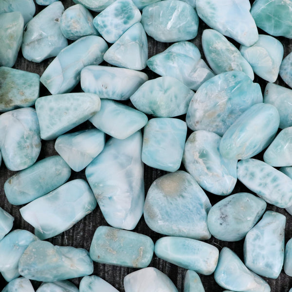 Larimar Crystal of Serenity, Relaxation, Healing Crystal, Sage Crystals