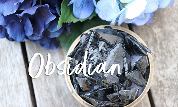 Obsidian Stone, Spirits, Obsidian Halloween, Sage Crystals