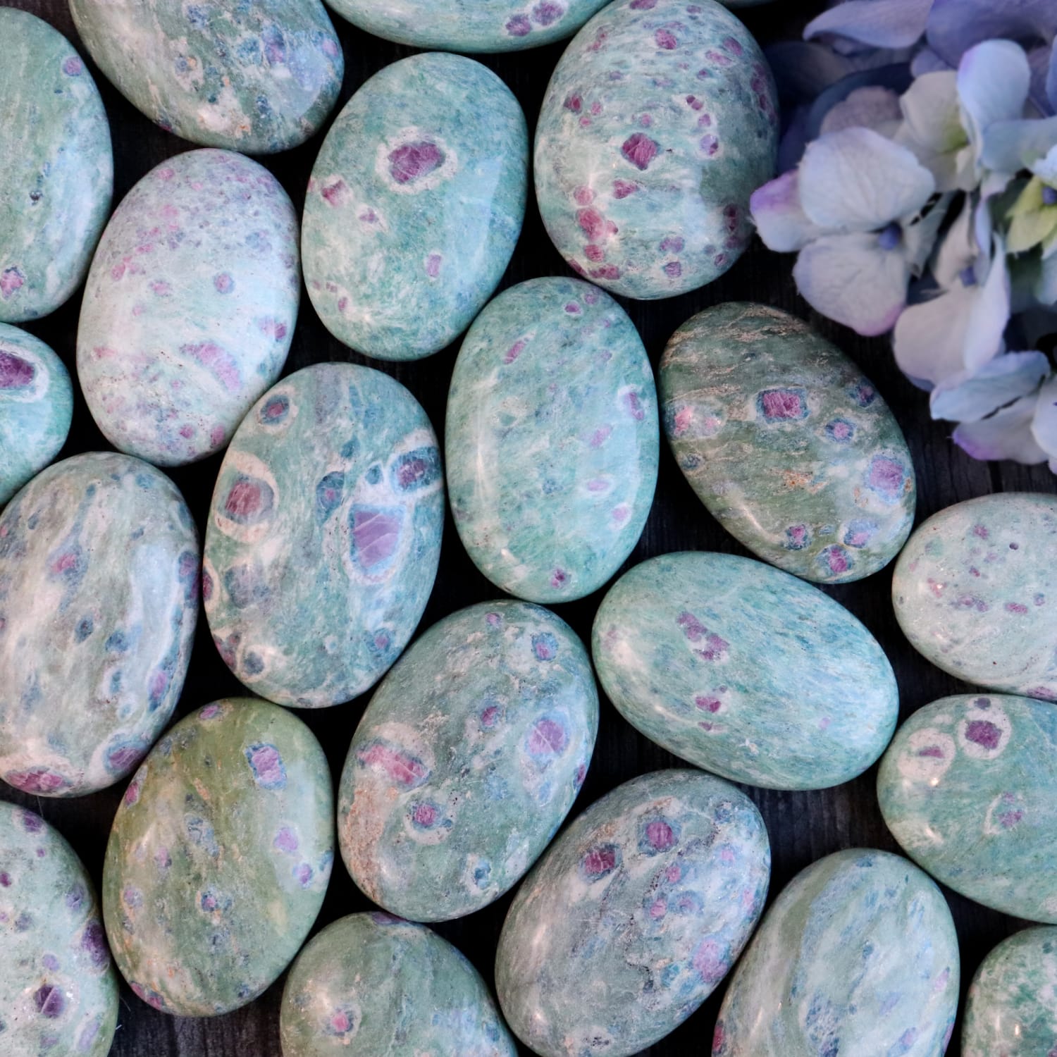 Ruby Fuchsite Healing Crystal Properties, Heart Chakras Sage Crystals