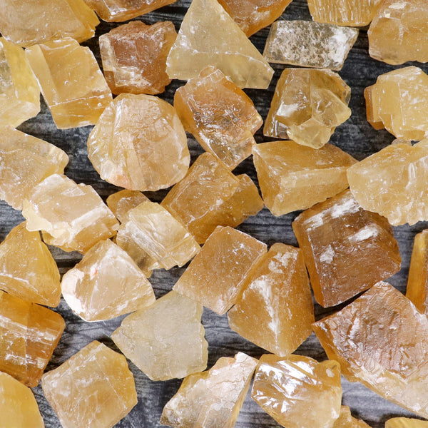 Yellow Calcite Positive Stone, Heightens Mood, Self-Esteem, Sage Crystals