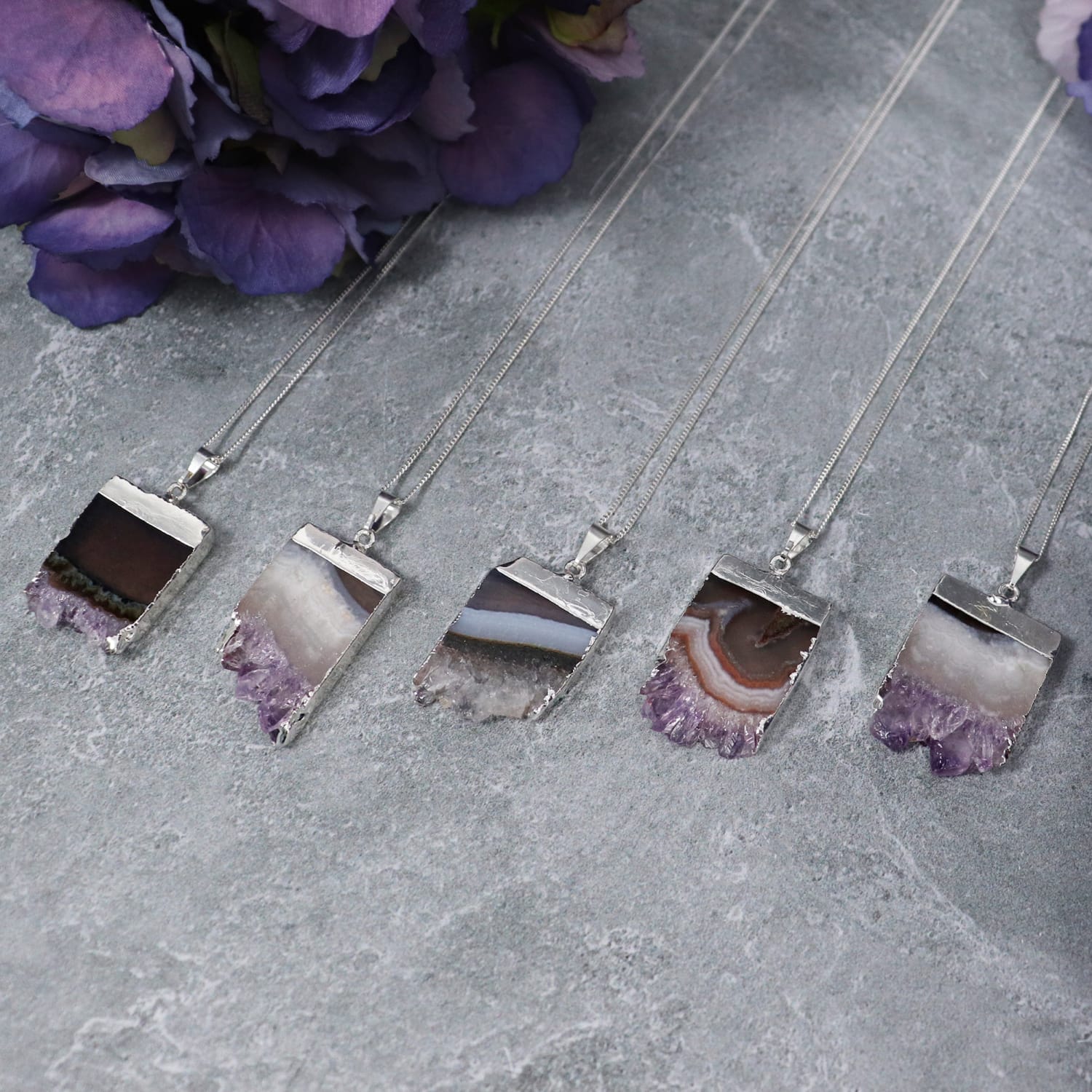 Crystal Jewelry, Reiki-activated, Love Crystals, Healing Sage Crystals