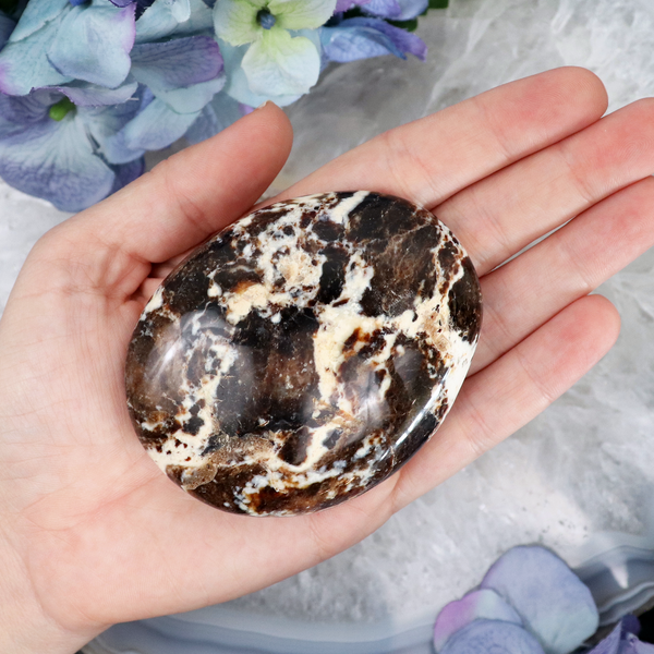 Crystals - Black Opal Palmstone Crystals - Black Opal – Sage Crystals