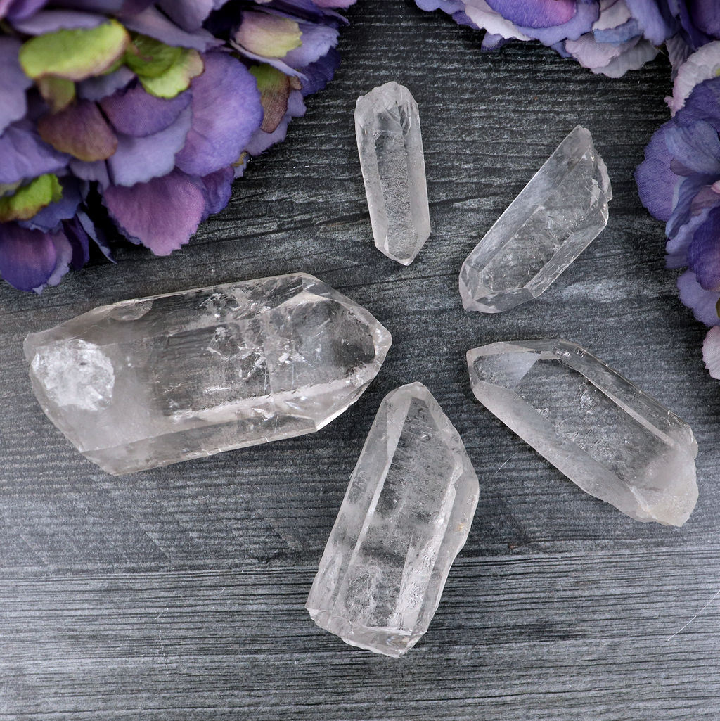 Crystals - Brazilian Clear Quartz Healing Crystal Point - Sage Crystals