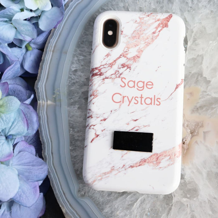 Crystals - Shungite Cell Phone Sticker Crystals - Shungite – Sage Crystals