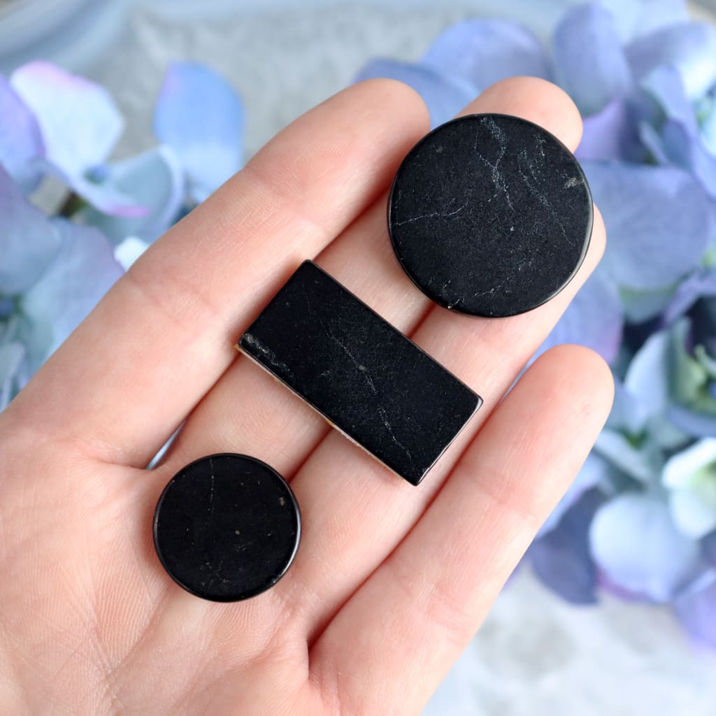 Crystals - Shungite Cell Phone Sticker Crystals - Shungite – Sage Crystals