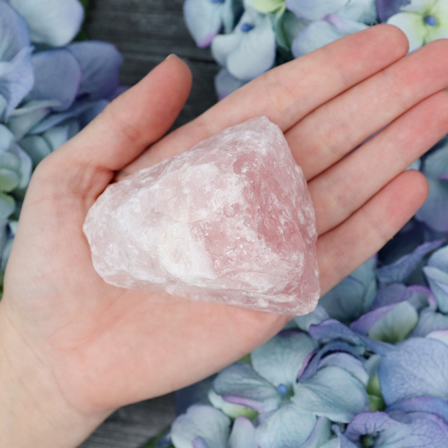Crystals - Raw Rose Quartz – Sage Crystals