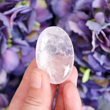 Crystals - Clear Quartz Pocket Stone Crystals - Clear Quartz – Sage ...