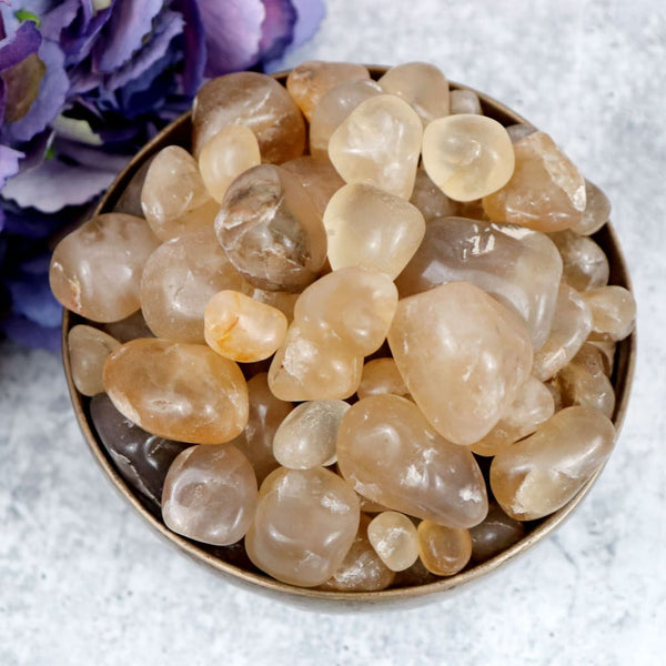 Crystals - Natural Topaz Tumble Crystals - Natural Topaz – Sage Crystals