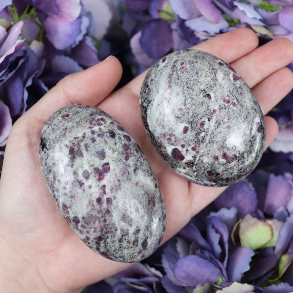 Crystals - Ruby Albite Palmstone Crystals - Ruby Albite – Sage Crystals