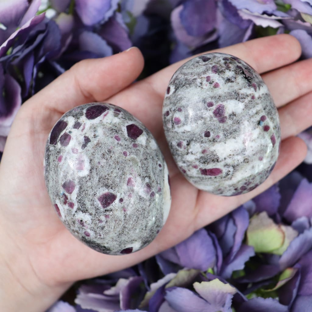 Crystals - Ruby Albite Palmstone Crystals - Ruby Albite – Sage Crystals